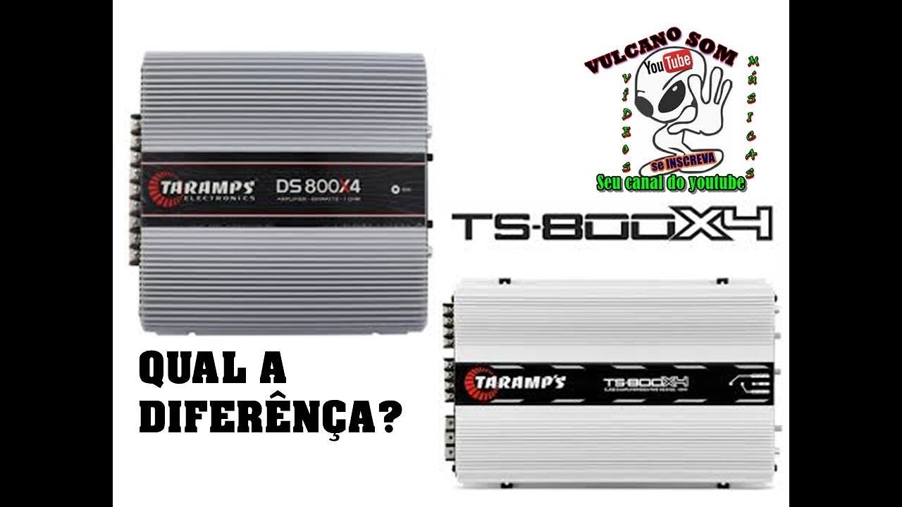 Taramps TS800 vs DS800 Qual a diferênça?? - YouTube