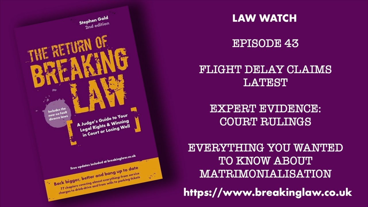 Law Watch - Episode 43 - AUGUST 2024 - YouTube