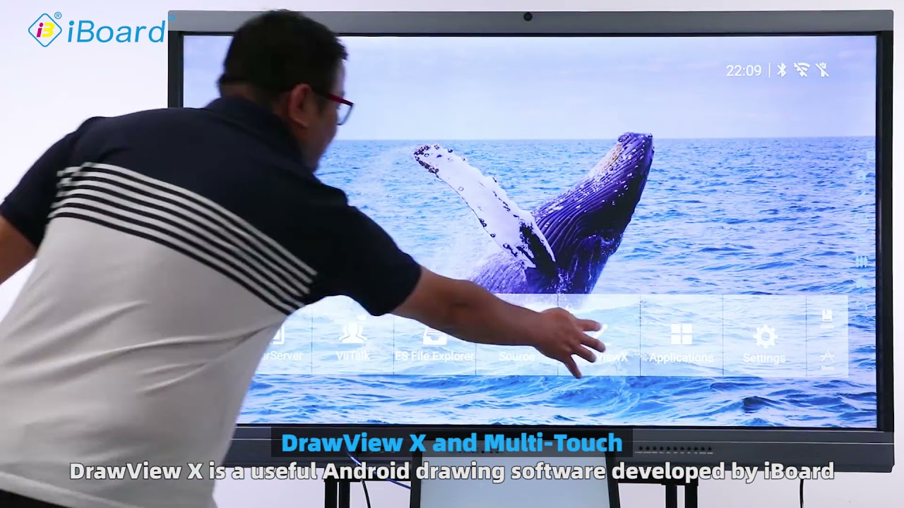 TE XP3 Series Interactive Display - YouTube