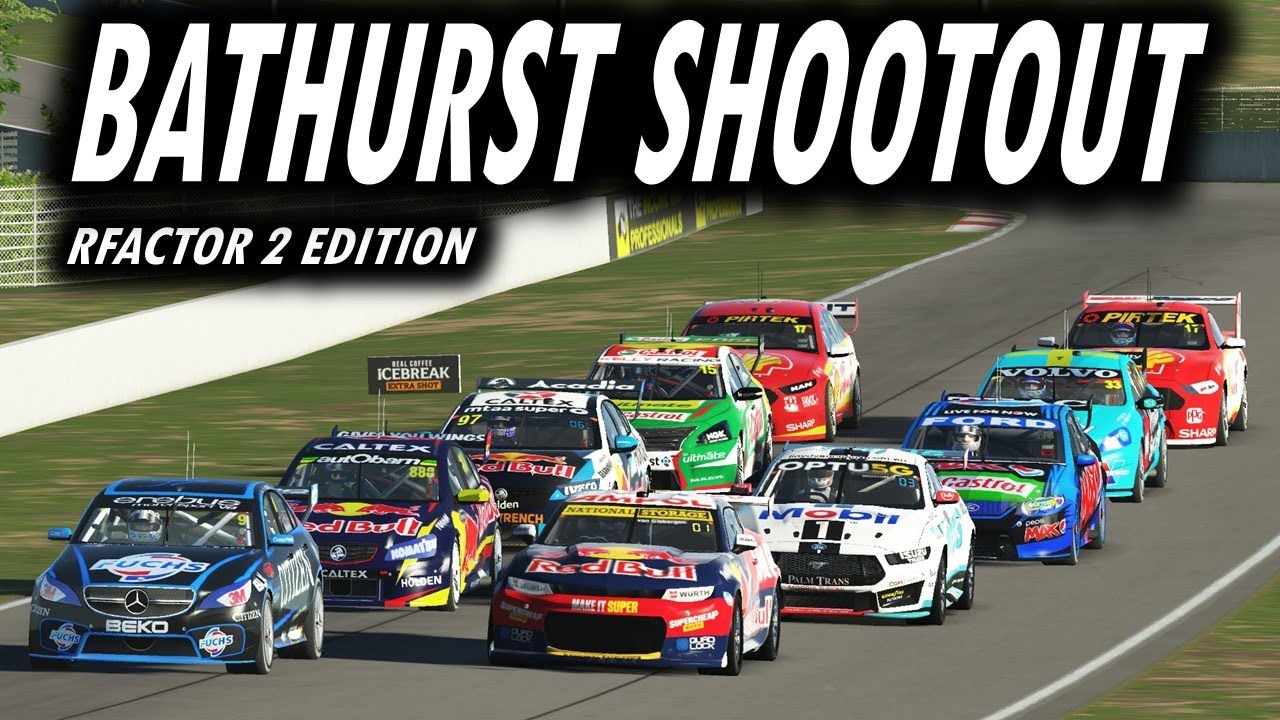 V8 Supercars from rFactor 2 take on Bathurst in a new Ultimate Top 10 ...