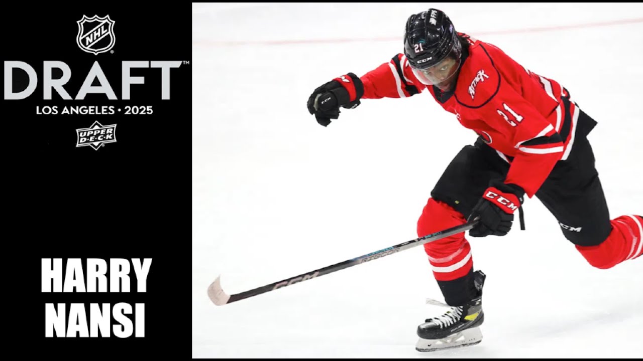 2025 NHL Draft : Harry Nansi - 24-25 Highlights - YouTube