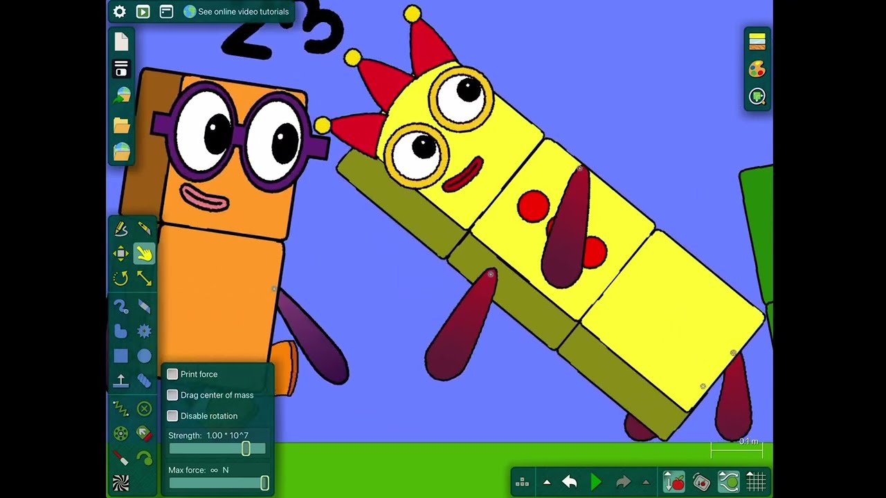 Numberblocks Fight part1 - YouTube