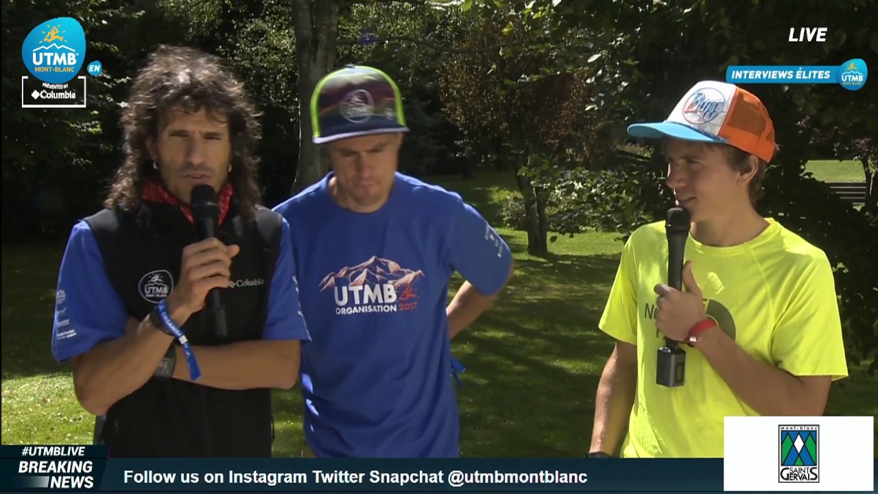 UTMB® 2017 - Interview Zach Miller (9th) - YouTube