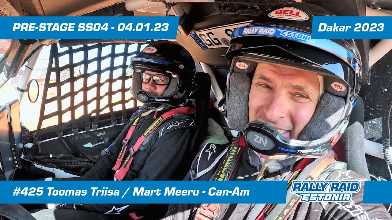 PRE-STAGE SS04 #425 Triisa/Meeru Dakar 2023 - YouTube