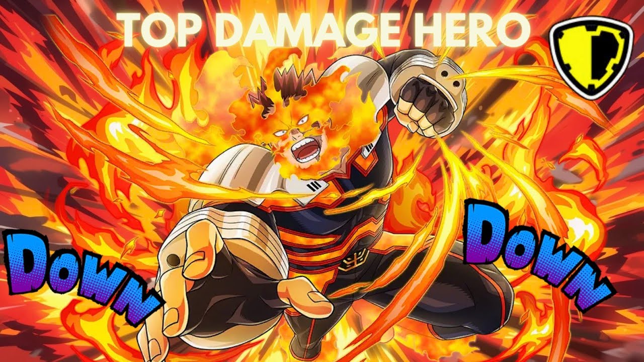 The Power of HELLFLAME | Endeavor’s Ultimate Burn! |My Hero Ultra ...