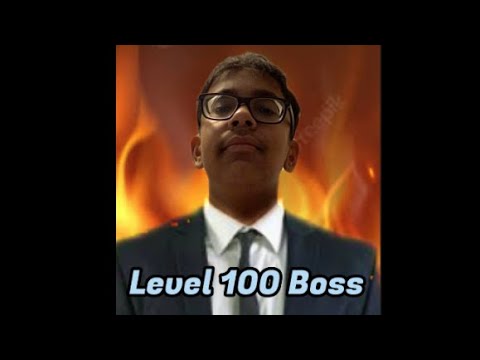 When you fight a level 100 boss but you just started the game. - YouTube