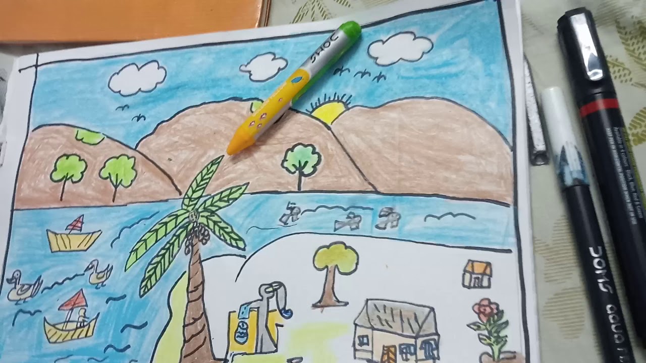 First class drawing - YouTube