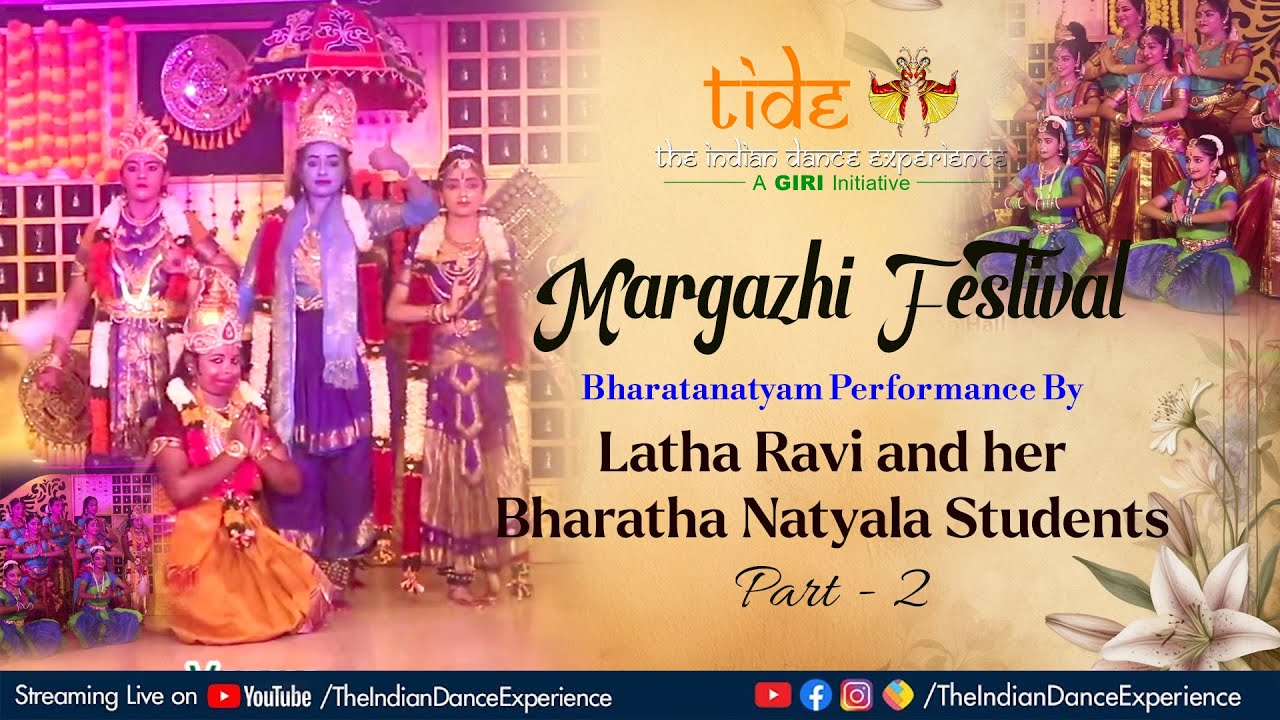 Latha Ravi & Bharatha Natyala Students | Bharatanatyam Performance ...