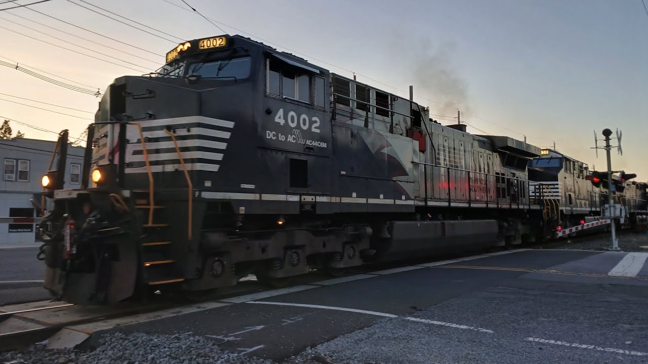 CSAO WPCA-36 Southbound Through CP Woodbury With NS 4002,4338,and 4389 ...