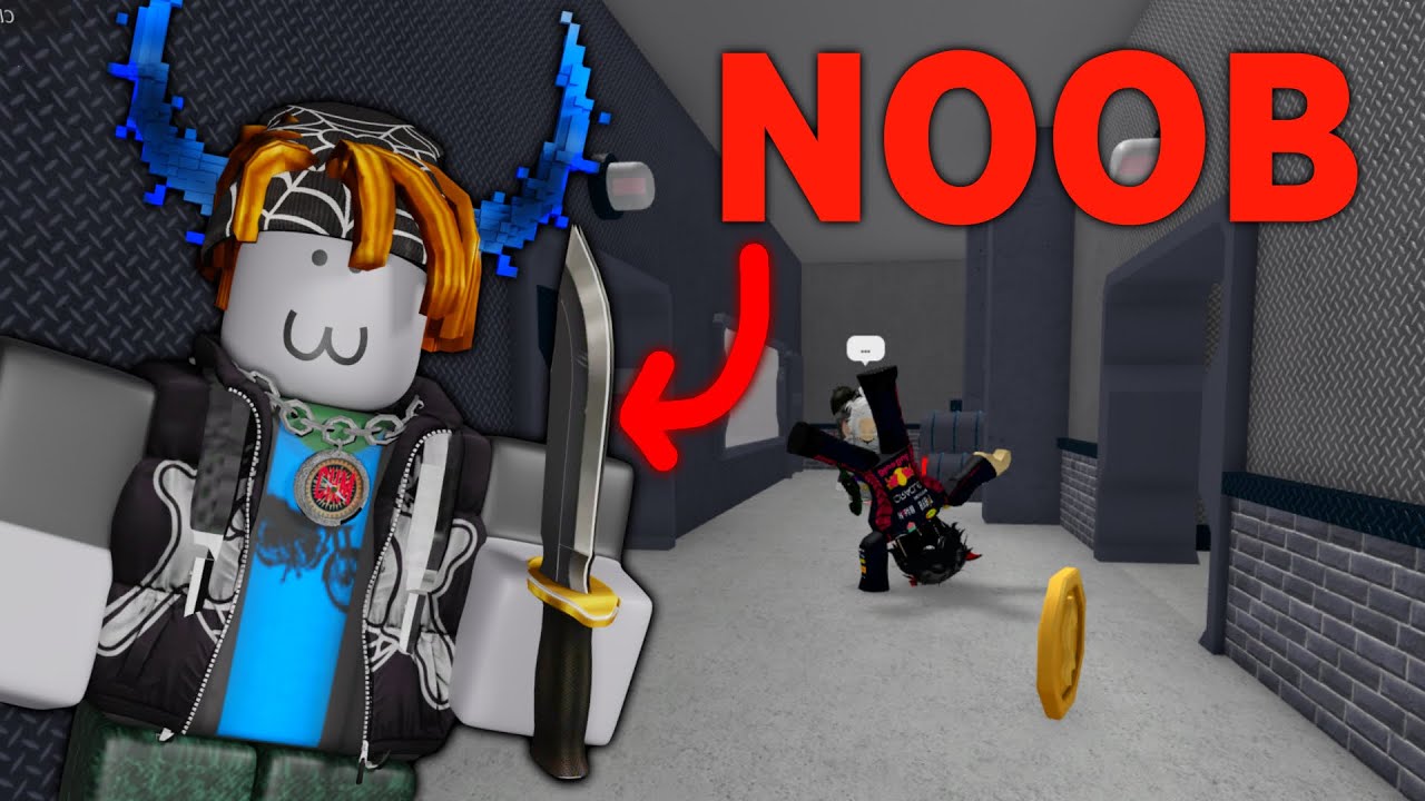 Ce NOOB Joue À MM2 Pour la Première fois - YouTube