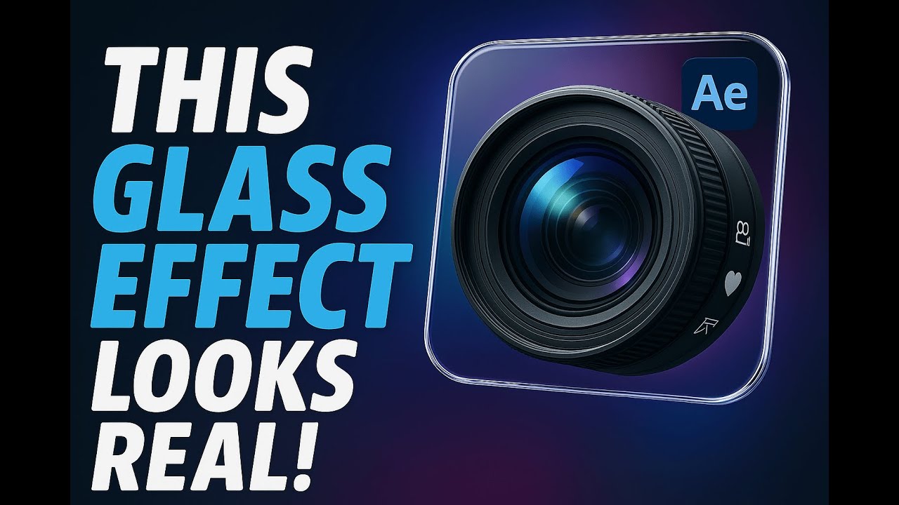Easy Glass Effect for Beginners in After Effects! - YouTube