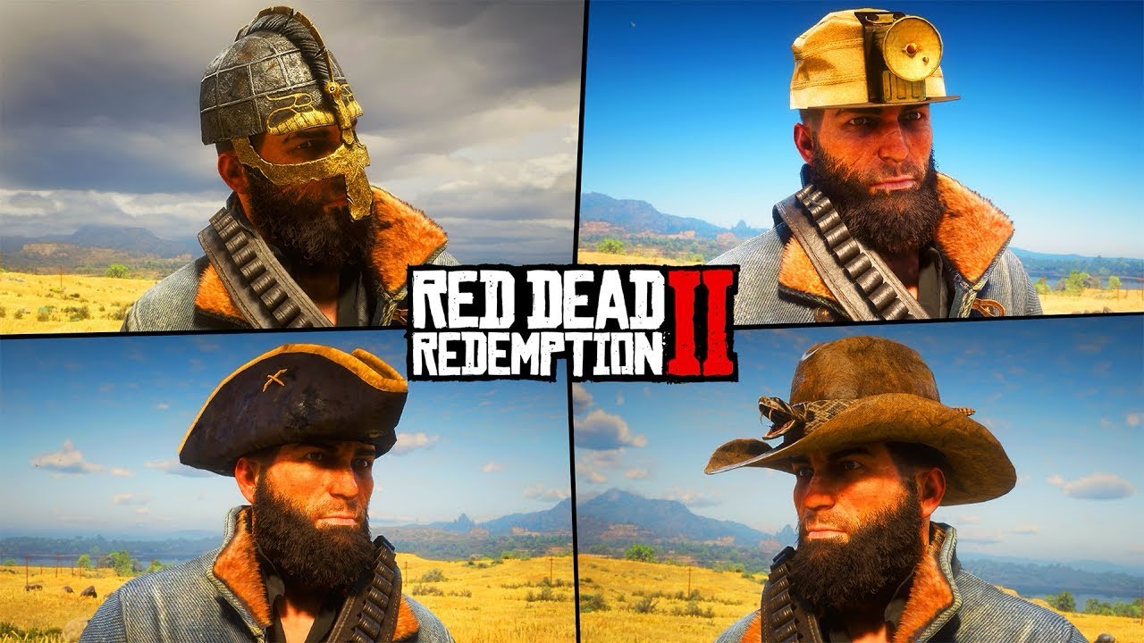 8 LEGENDARY HATS LOCATIONS RDR2 - YouTube