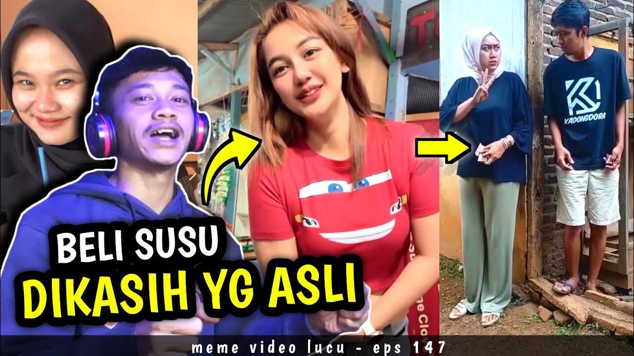 BELI SUSU DIKASIH YANG ASLINYA ‼️ REACTION MEME VIDEO LUCU - YouTube