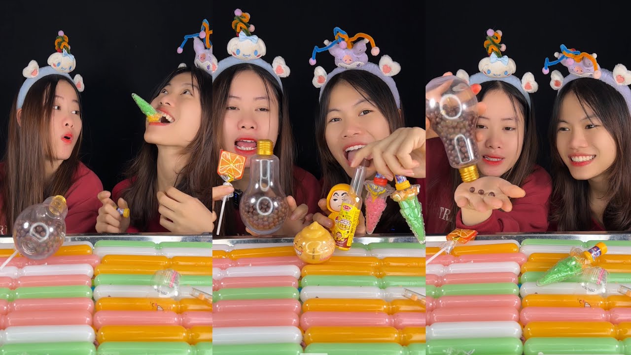 The Unique Sound Of Peeling And Chewing Sweet Candy - YouTube