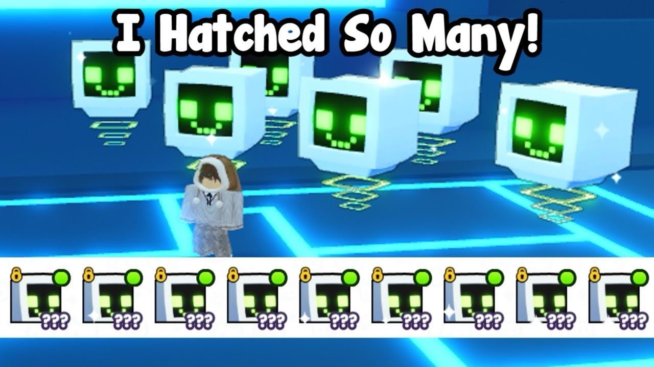 I Completed Tech World and Hatched So Many Huge Happy Computer In Pet ...