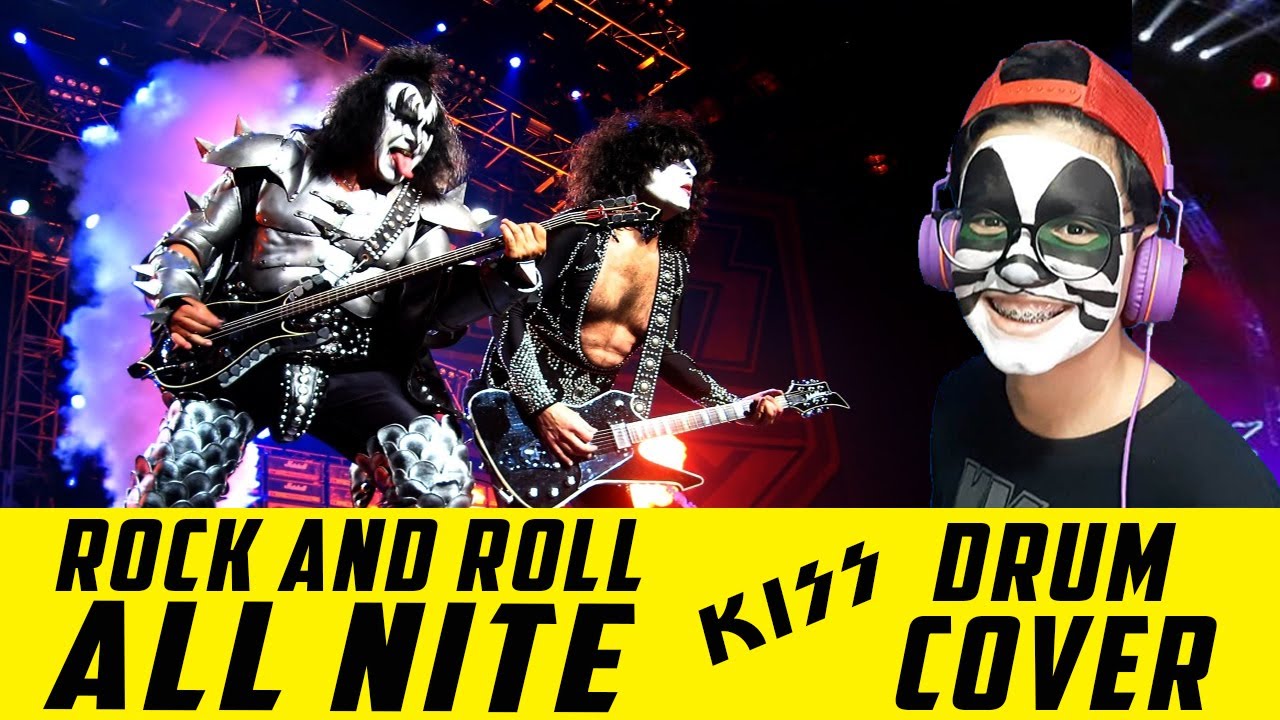 KISS - Rock and roll all nite - Drum cover - YouTube