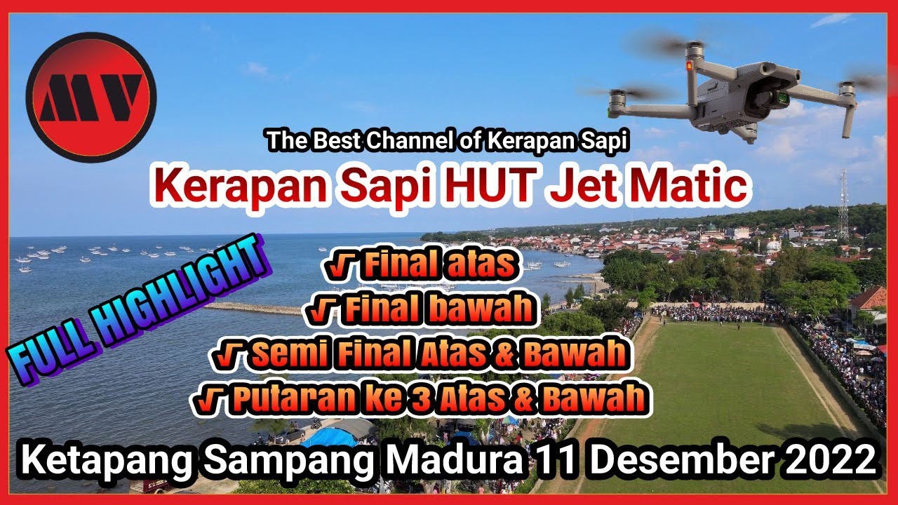 KARAPAN SAPI HUT JET MATIC KETAPANG SAMPANG 2022 FULL HIGHTLIGHT ...