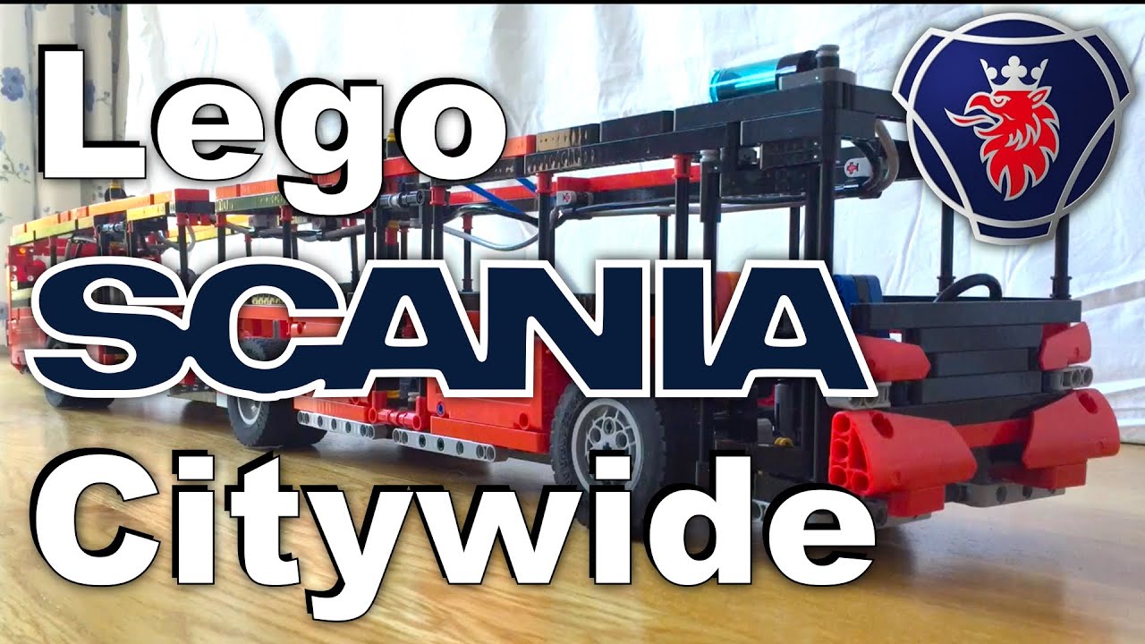 Lego SCANIA Citywide Bus - YouTube