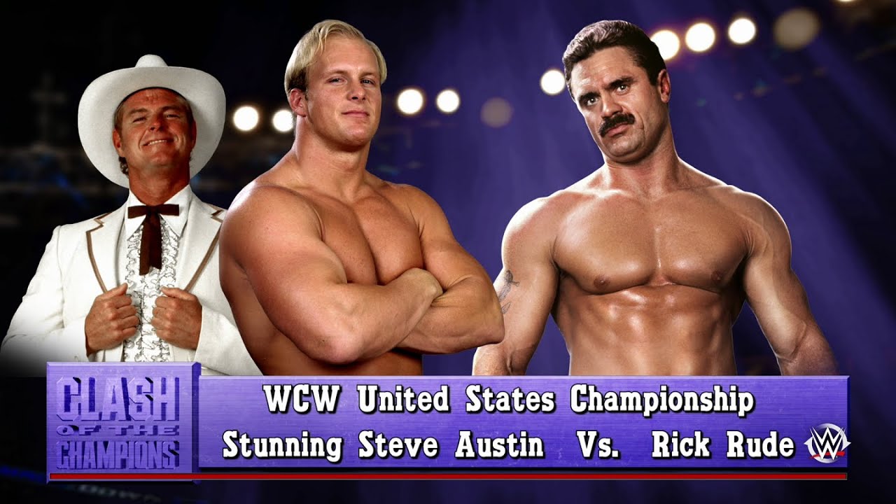 WWE 2K16 | Stunning Steve Austin vs. Rick Rude - YouTube