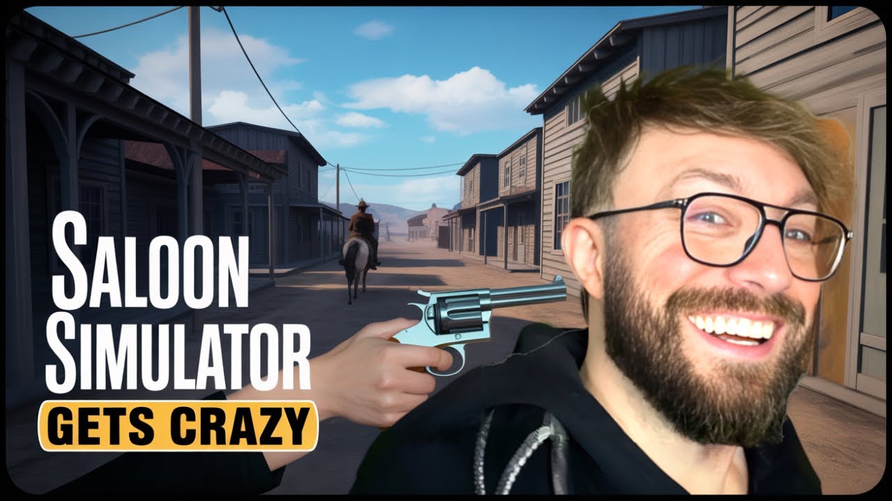I Opened My Own SALOON And It Gets Crazy!! | Saloon Simulator - YouTube