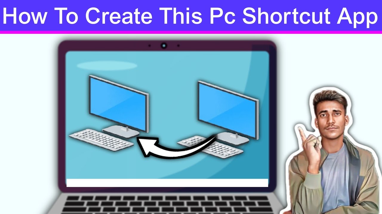 This Pc Ka Shortcut Kaise Banaye | Laptop Me This Pc / Computer Ka ...