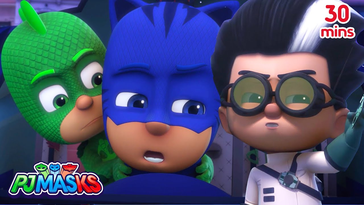 Catboy VS. Robo-Cat | PJ Masks | Cartoons for Kids | #superheroes - YouTube