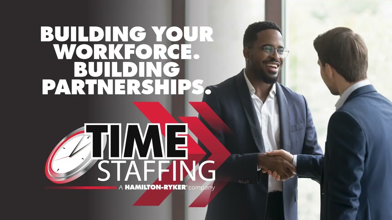 Time Staffing | Building Your Workforce. Building Partnerships. - YouTube