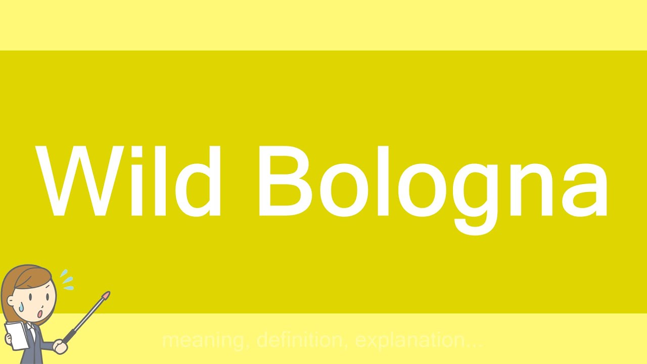 Wild Bologna - YouTube