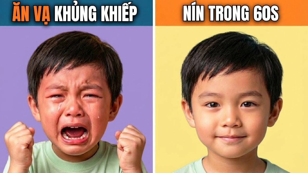 Phương Pháp Hàn Quốc Giúp Con Ngưng Ăn Vạ Trong 60 Giây (Mà Không Cần ...