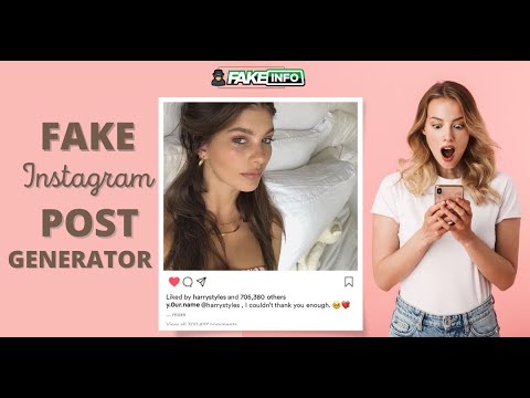 How To Make A Fake Instagram Post | Fake Instagram Post Generator