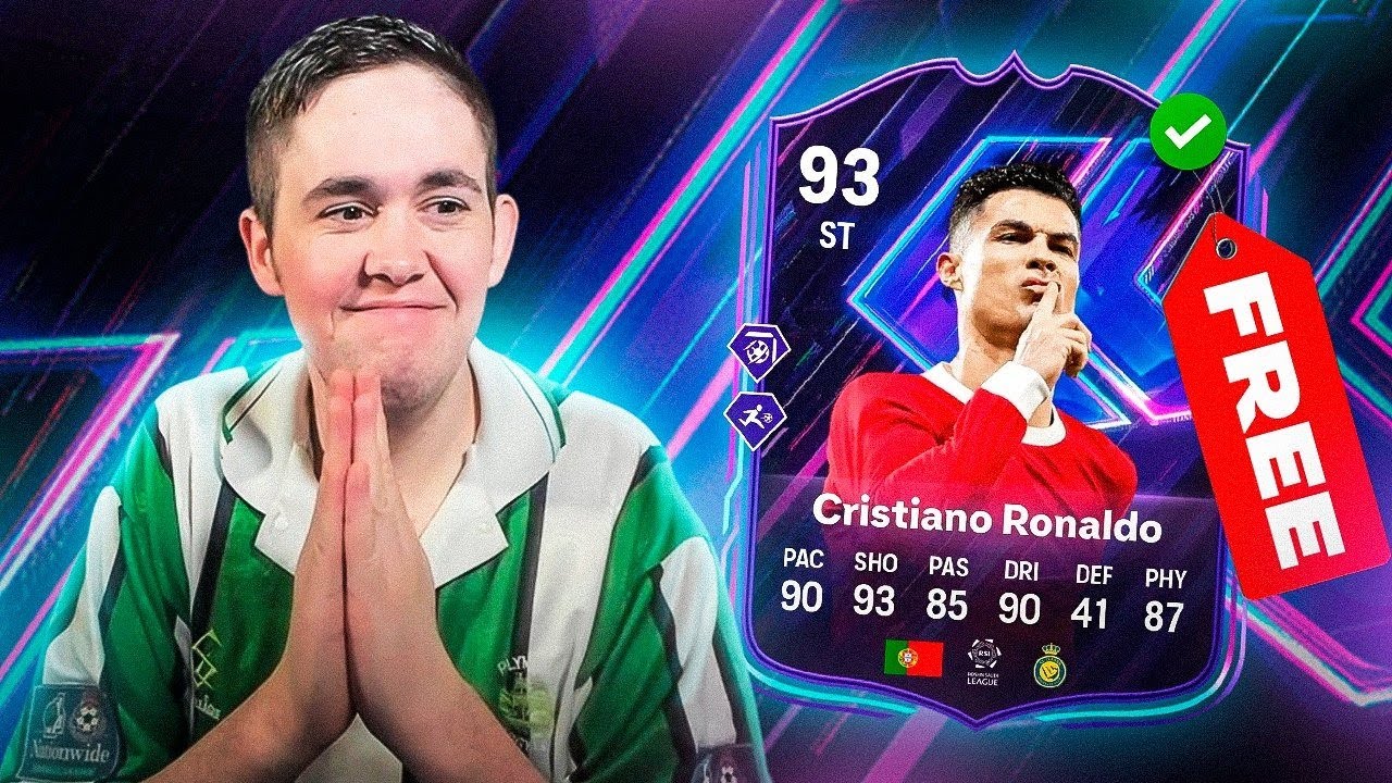 I COMPLETED FLASHBACK RONALDO FOR FREE!!! - FC25 - YouTube