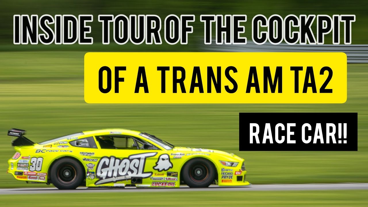 Tour of the cockpit inside a Trans Am TA2 race car! - YouTube