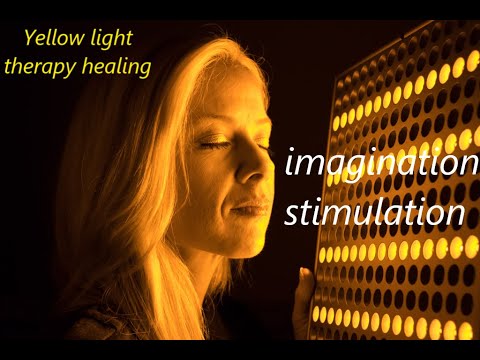 Yellow light therapy and relaxation - YouTube