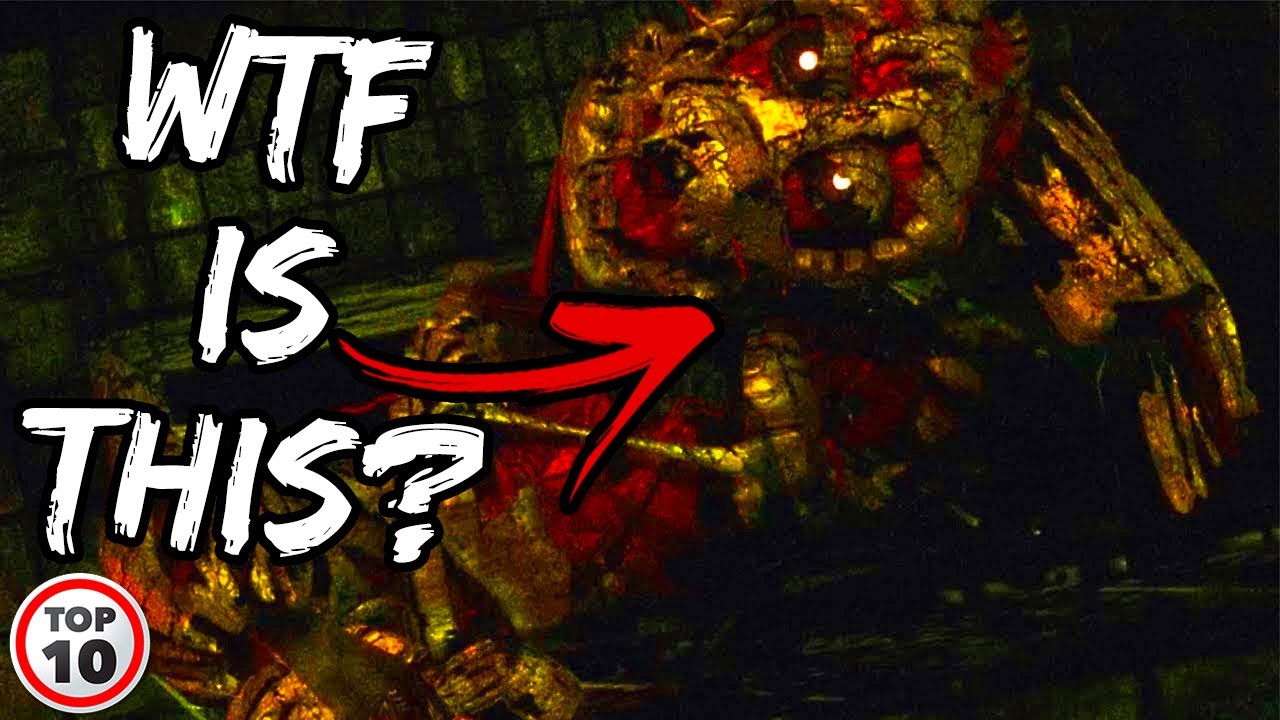Top 10 Scary FNAF Fan Alternate Versions of Springtrap - YouTube