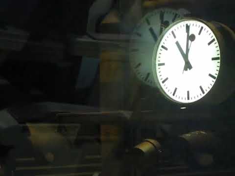 Swiss Railway Clock by Hans Hilfiker - YouTube