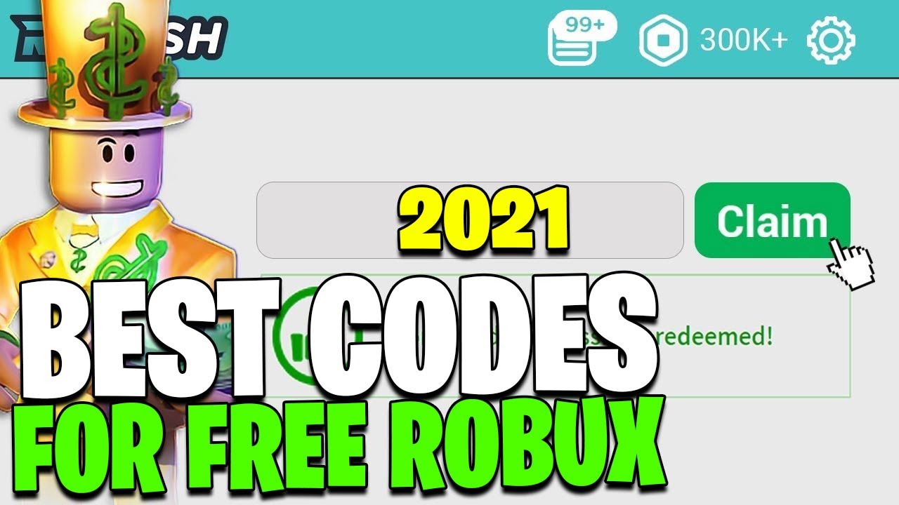 All Codes That WORK In Roblox For 2021! (FREE ROBUX) - YouTube