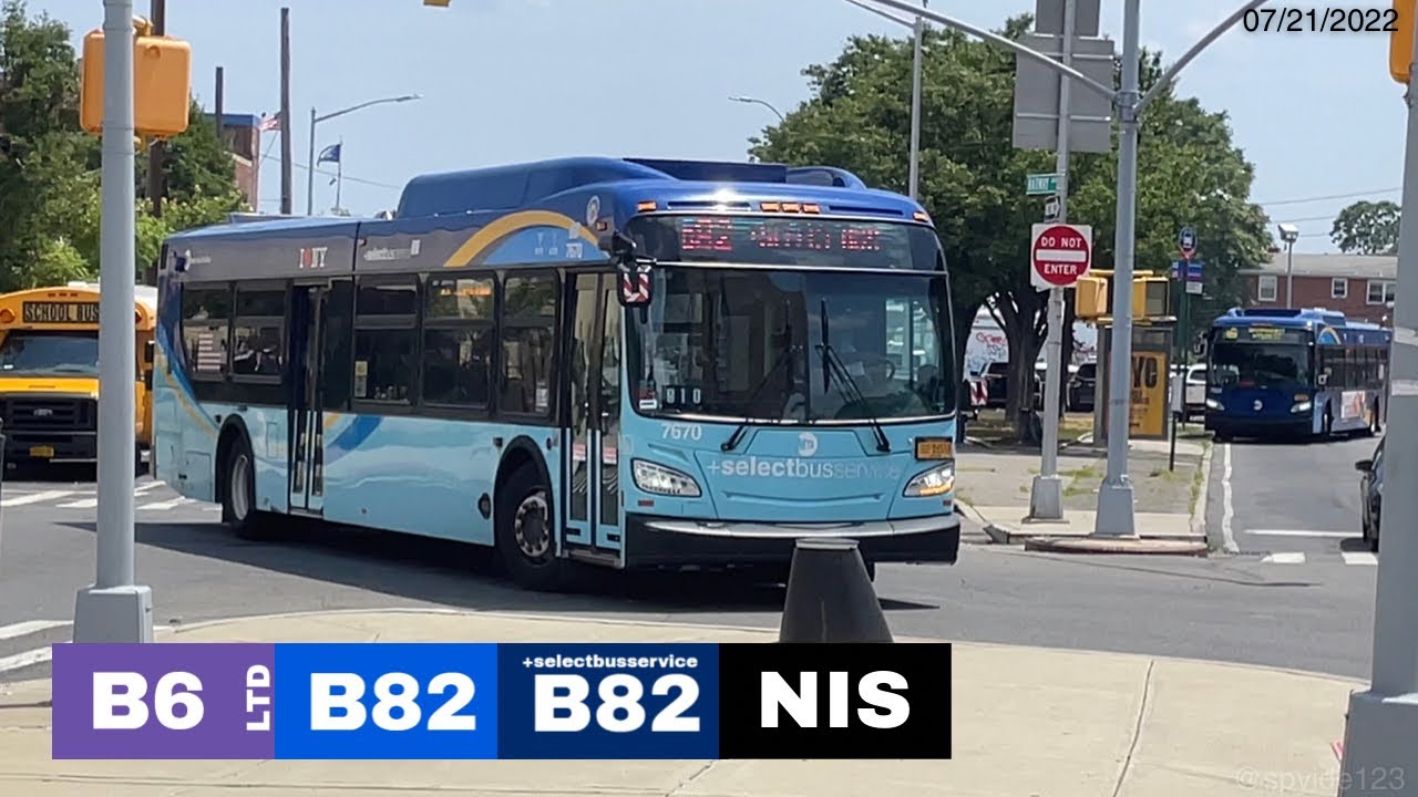 ⁴ᴷ⁶⁰ MTA NYC Bus: Mini Busfanning Action @ Cropsey Av/Bay 37 St (NIS ...