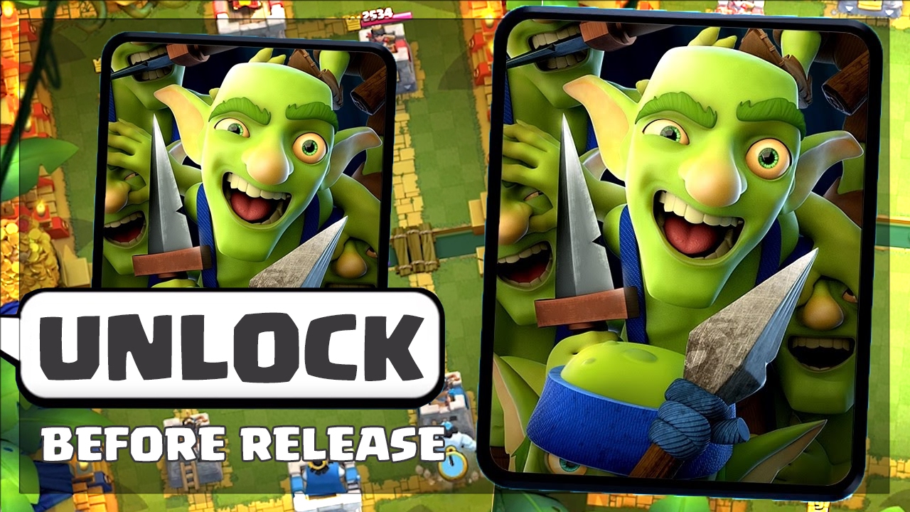 CLASH ROYALE - UNLOCKING GOBLIN GANG 2 Weeks EARLY!!! NEW GOBLIN GANG ...
