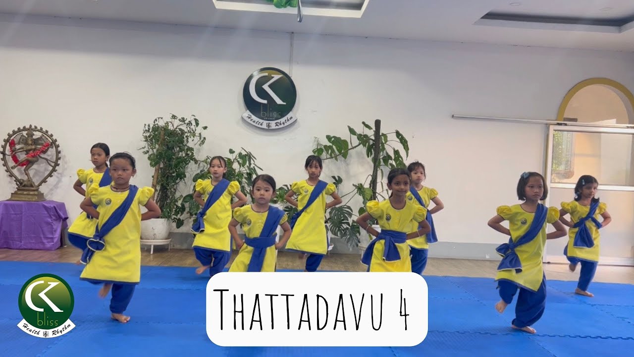 Tattadavu 4 | Bharatnatayam Lessons For Beginners | 3 Speeds | Ck Bliss ...