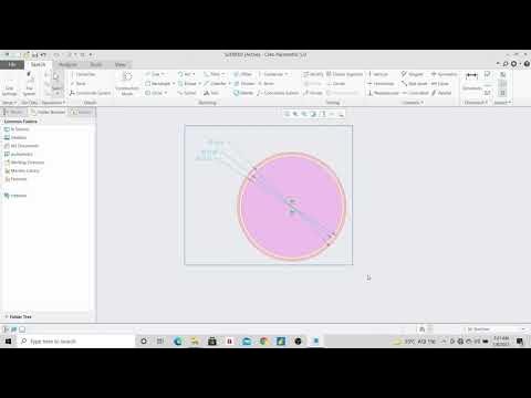 04 SKETCHING IN CREO | EDITING COMMANDS | Fillet, Chamfer, Offset ...