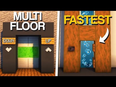 making a lift in Minecraft to much easy / Minecraft: How to make a ...
