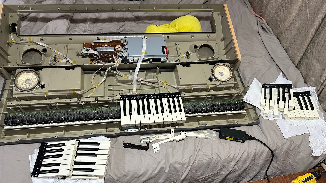 YAMAHA PIANO, ORGAN REPAIR AND CLEANING - YouTube