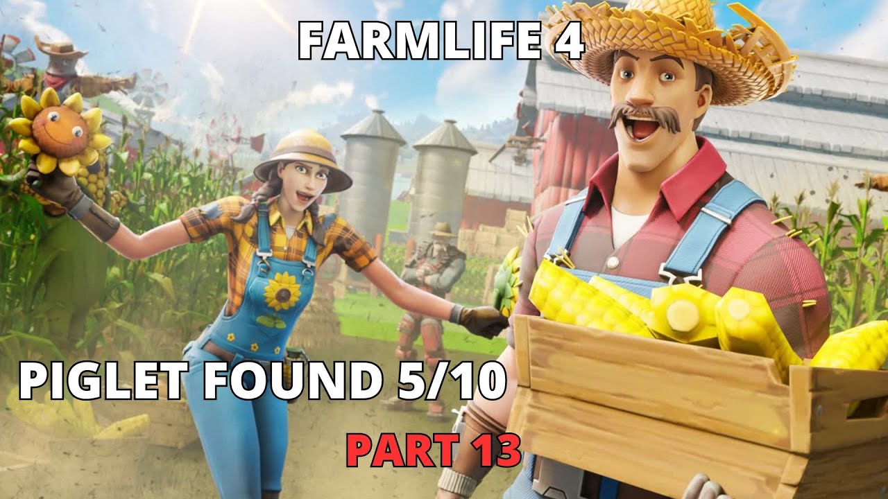 FORTNITE FARMLIFE 4 GAMEPLAY (map fortnite creative) Fortnite mode farm ...