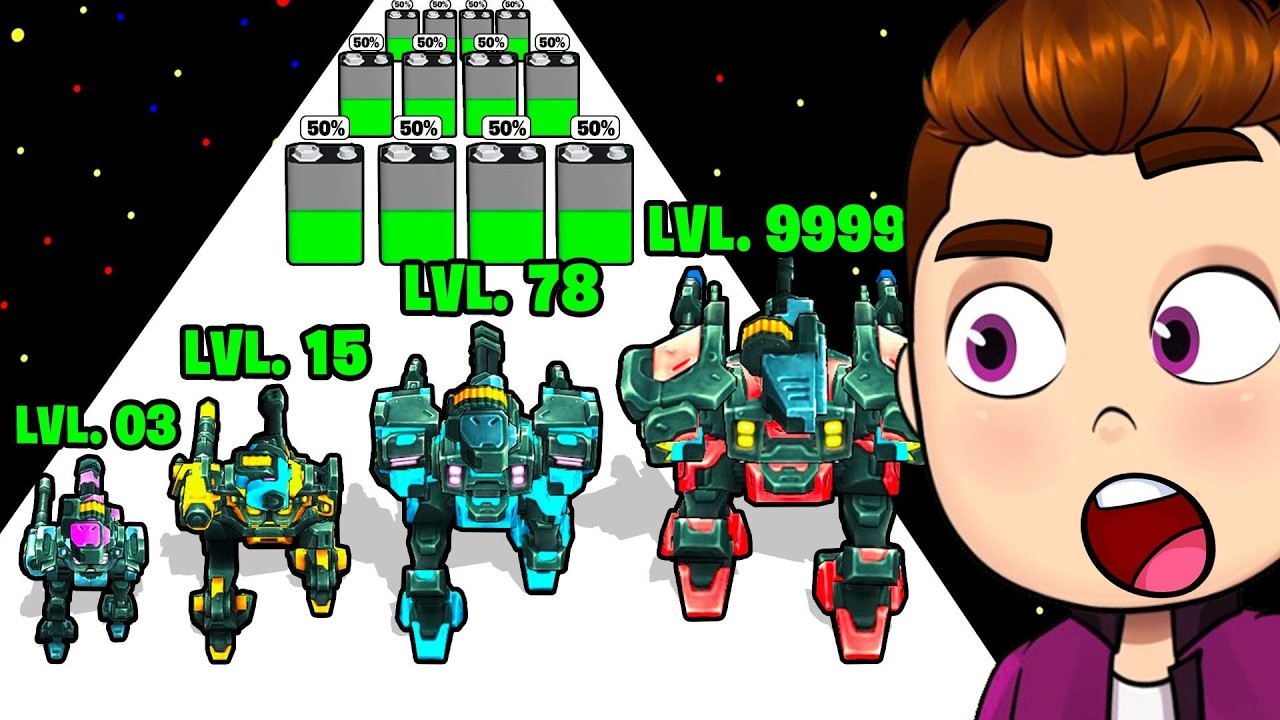 DIE BESTMÖGLICHSTE MECHA ENTWICKLUNG?! (Mech Runner 3D) - YouTube