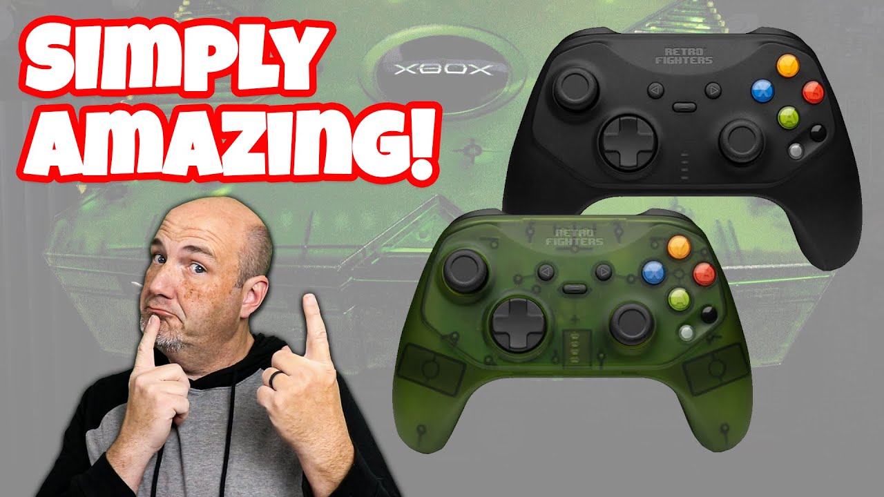 You Need These Ultimate Xbox Controllers!! Retro Fighters Hunter - YouTube