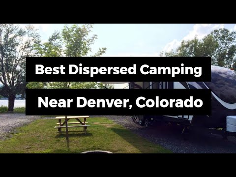 Best Dispersed Camping Near Denver, Colorado - YouTube