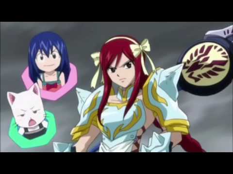 Fairy Tail AMV Erza and Lucy - Sit still,look pretty - YouTube