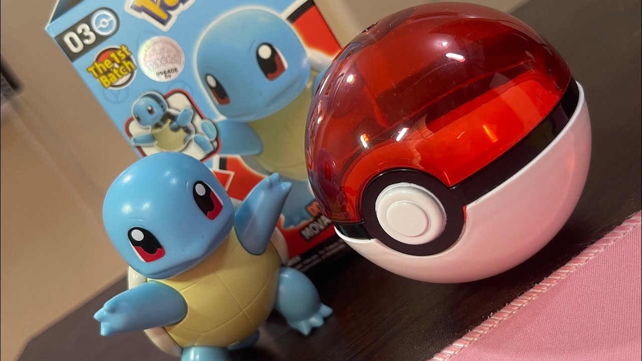 Ling Dong Pokémon Assembly Figure Squirtle - YouTube