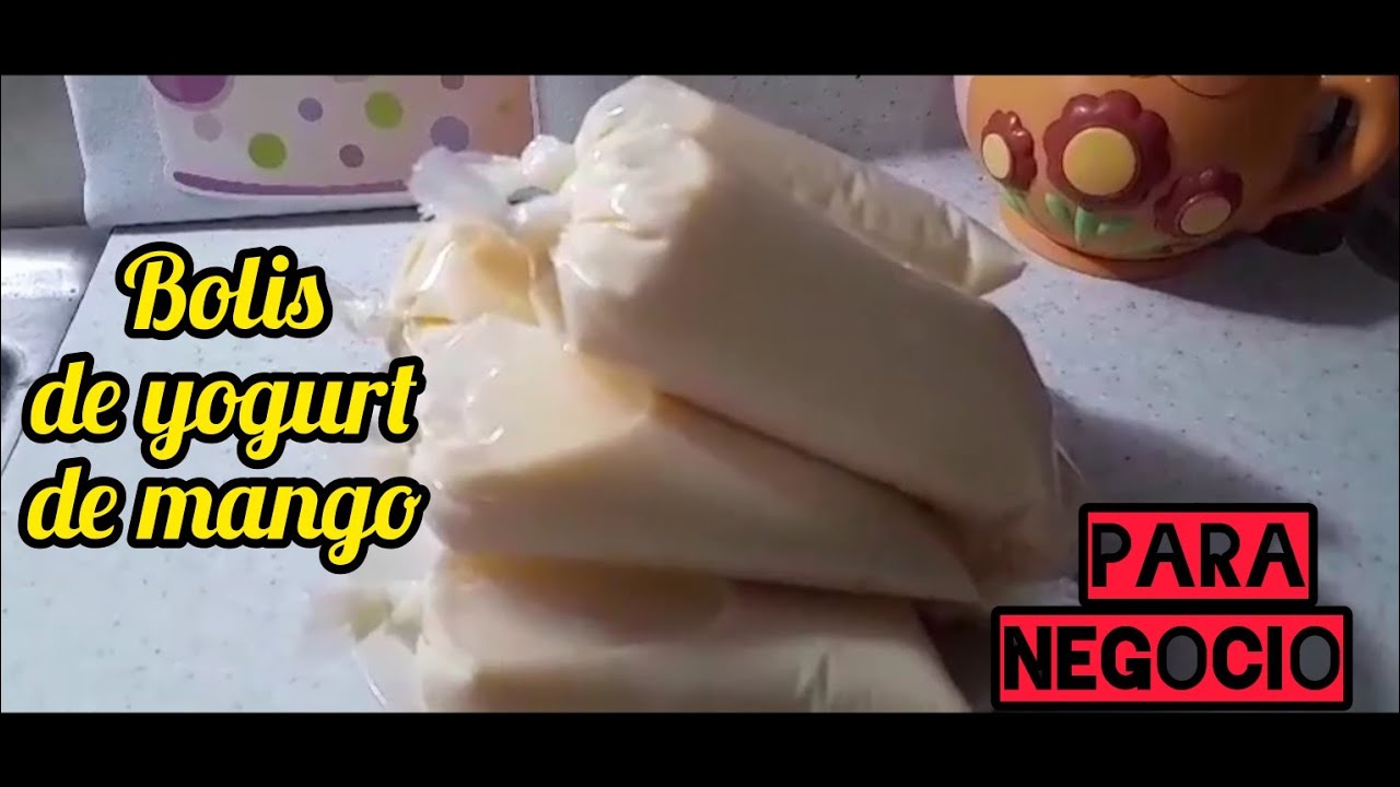 BOLIS DE YOGURT DE MANGO || LAURA RECETAS Y MÁS - YouTube