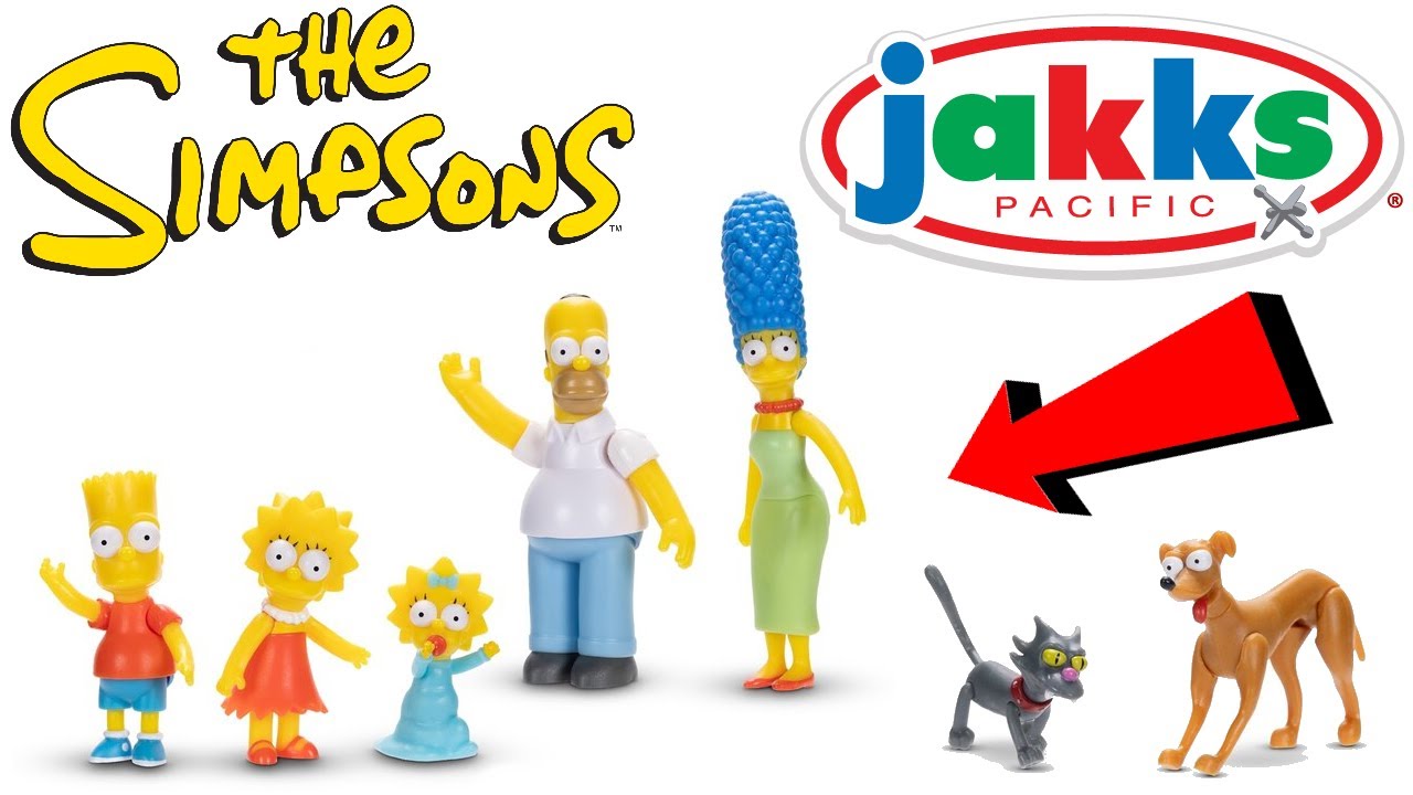 NEW Jakks Pacific The Simpsons Basic Figures Revealed! - YouTube
